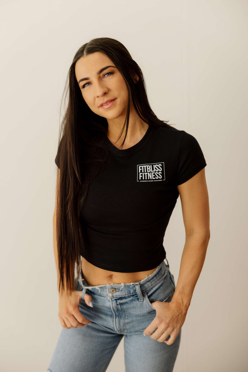 Womens Baby Tee – Fitbliss Fitness